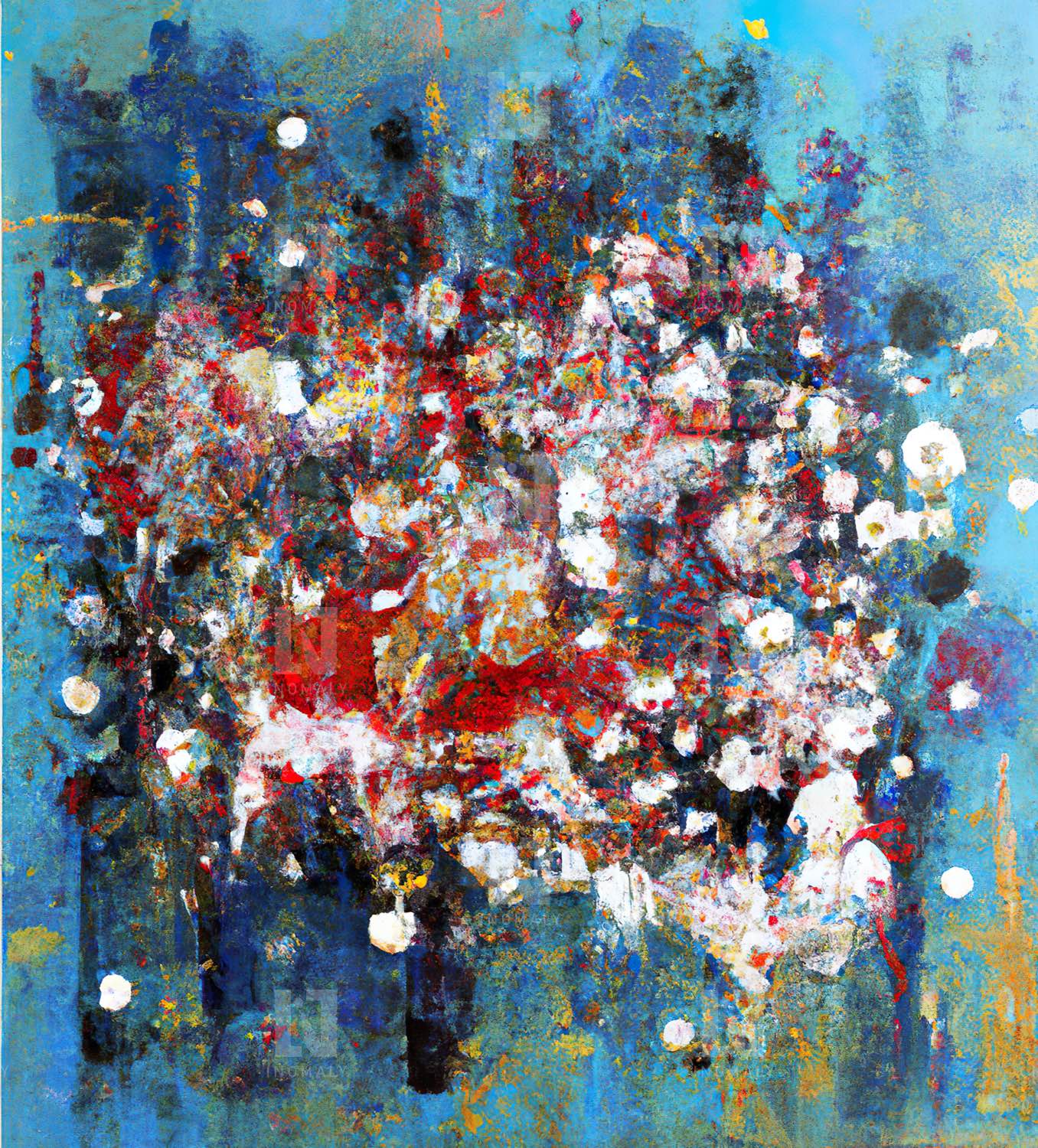 City in Colour 006 Abstract Art Print - Inomaly Abstract Wall Art and Decor