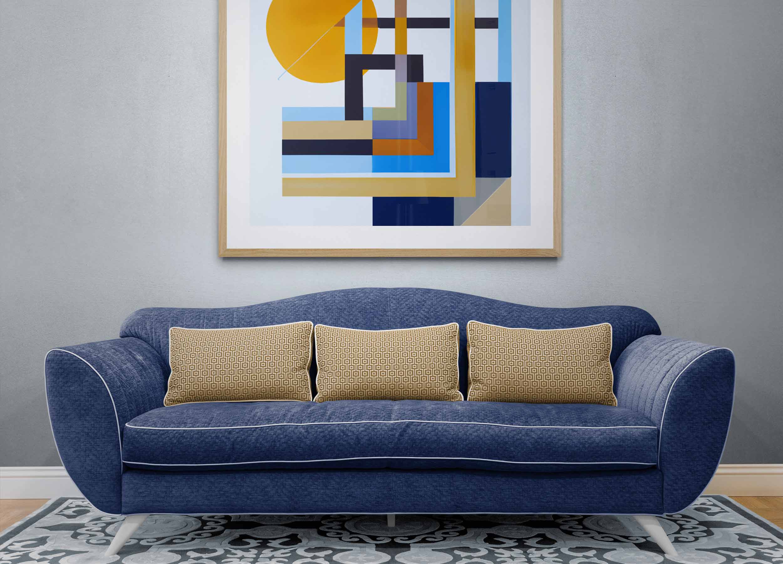 Block and Angle Archives - Abstract Wall Art & Prints Australia ...