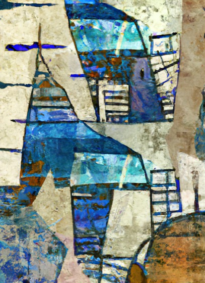 Beach Deconstructed 011 Abstract Art Print Australia