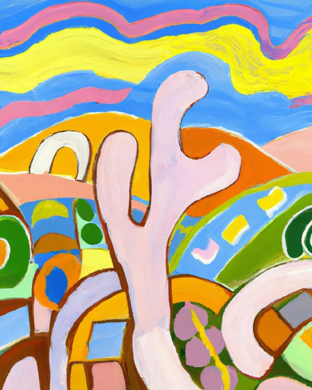 A Perfect Day 005 Abstract Art Print - Inomaly Abstract Wall Art and Decor