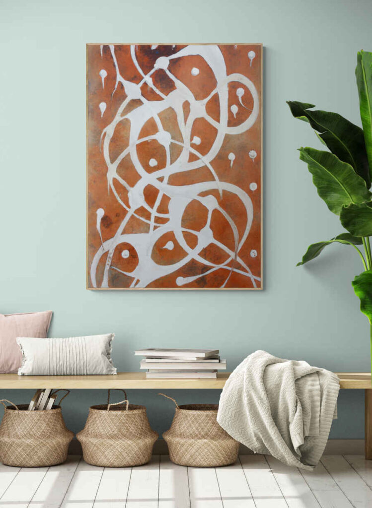 Ancient Wisdom 019 Abstract Art Print