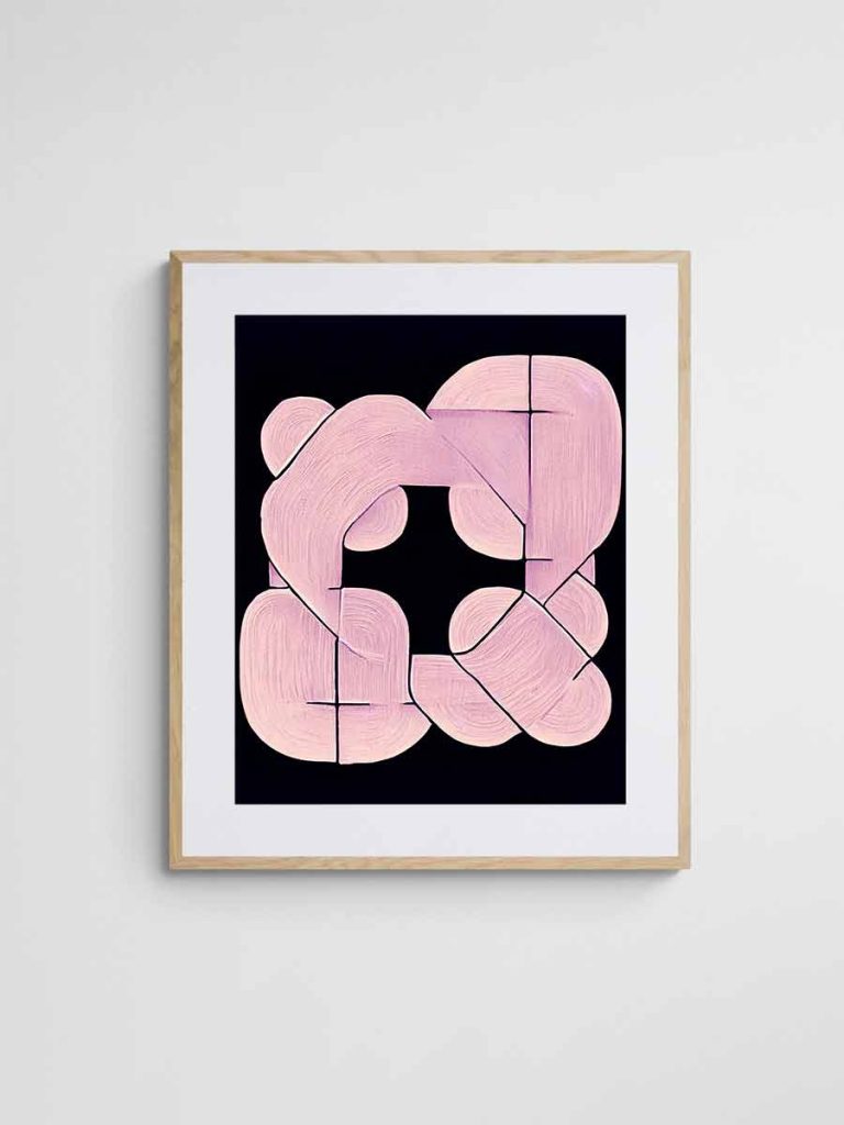 Abstract Art Print - Henge